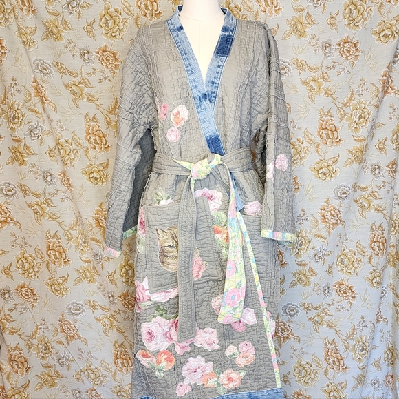 Handmade | Jackets & Coats | Upcycled Handmade Quilted Jacket | Poshmark